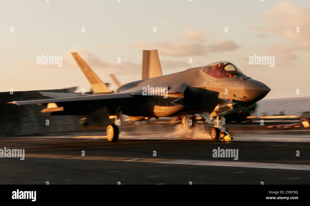 Pacific Ocean, United States. 17 October, 2024. A U.S. Navy F-35C ...