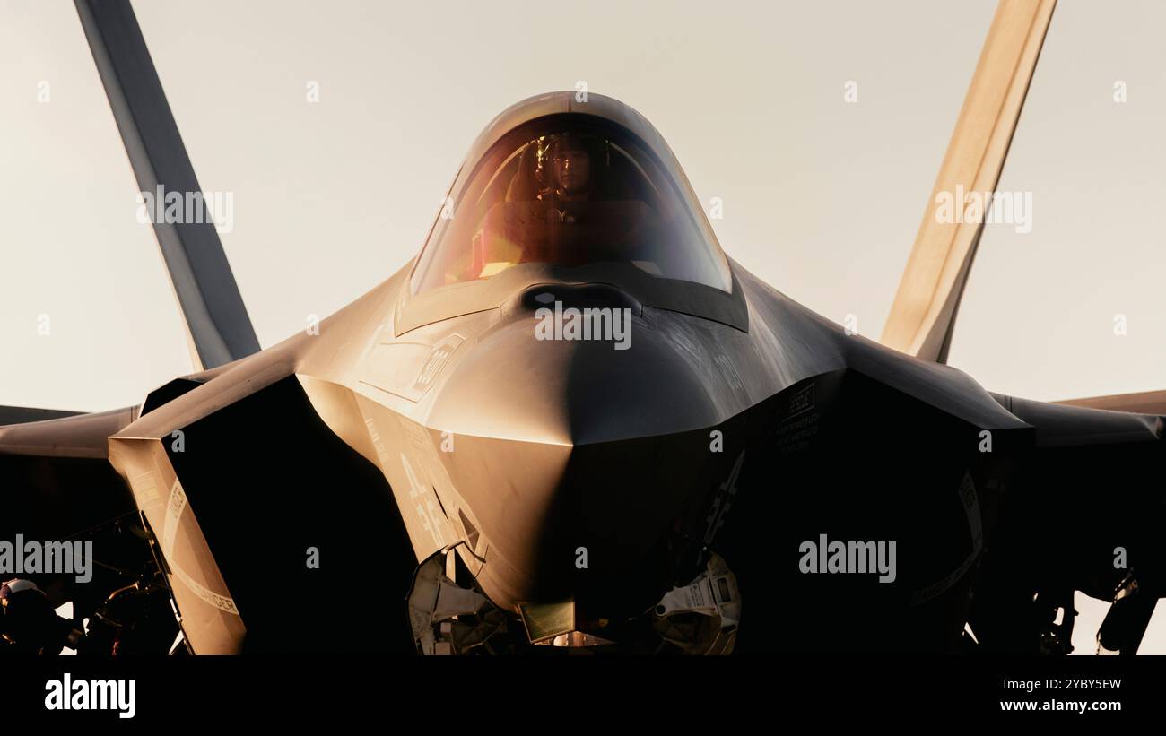 Pacific Ocean, United States. 17 October, 2024. A U.S. Navy F-35C ...
