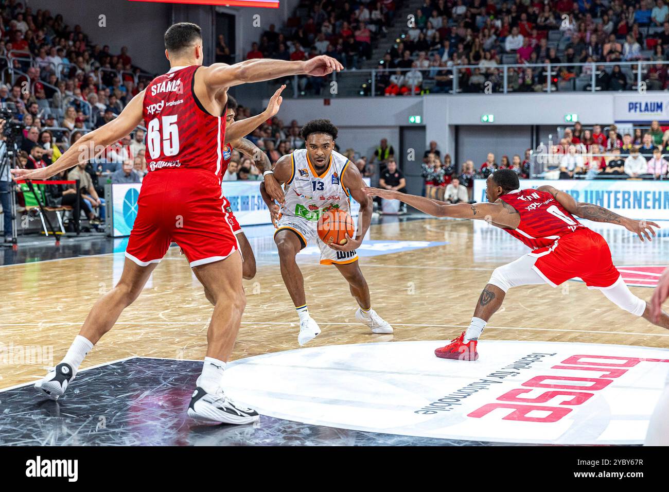 Bamberg, Deutschland. 20th Oct, 2024. Filip Stanic (Bamberg Baskets ...