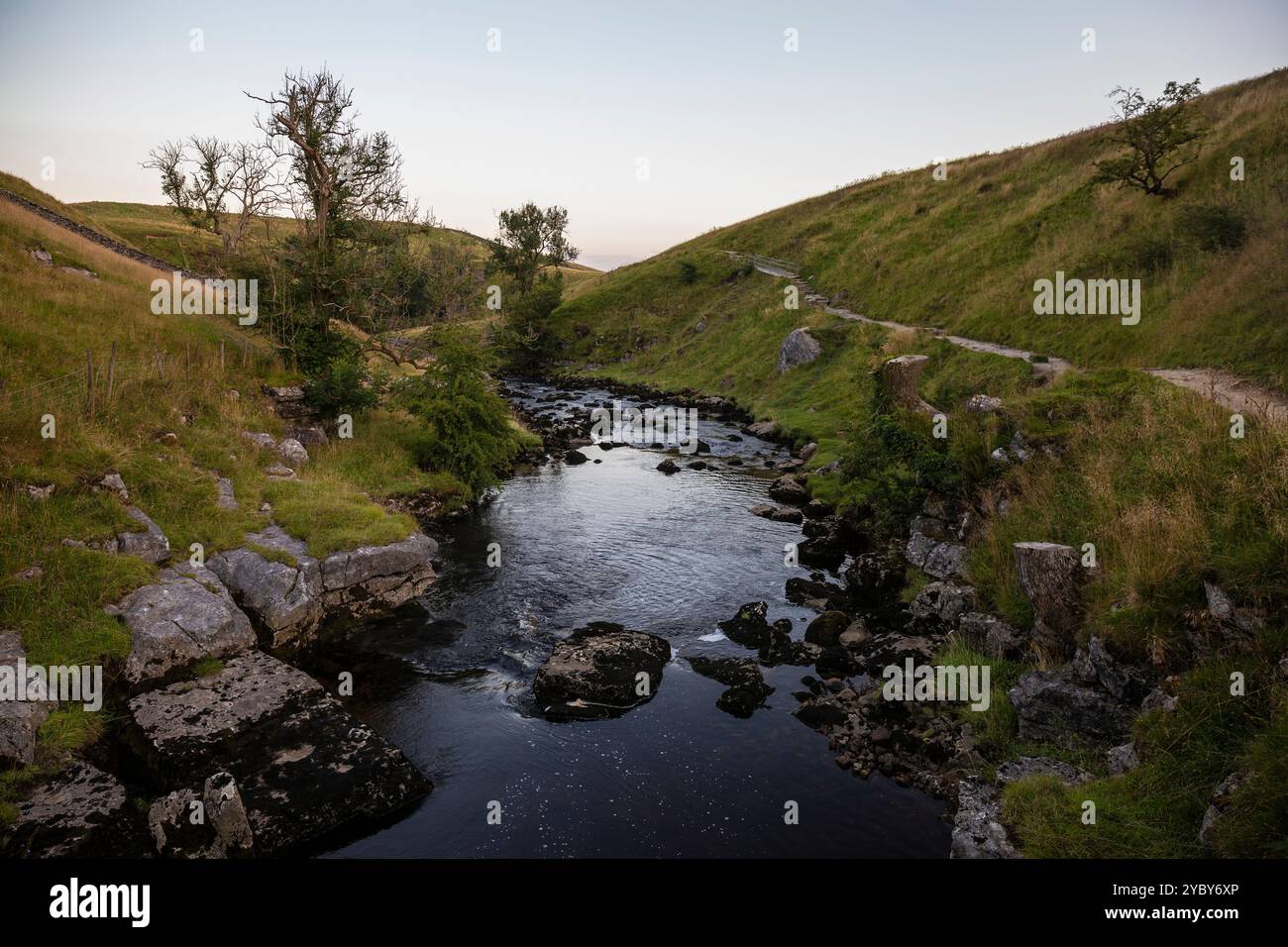 The River Twiss , part of the Ingleton Waterfalls Trail in Yorkshire ...
