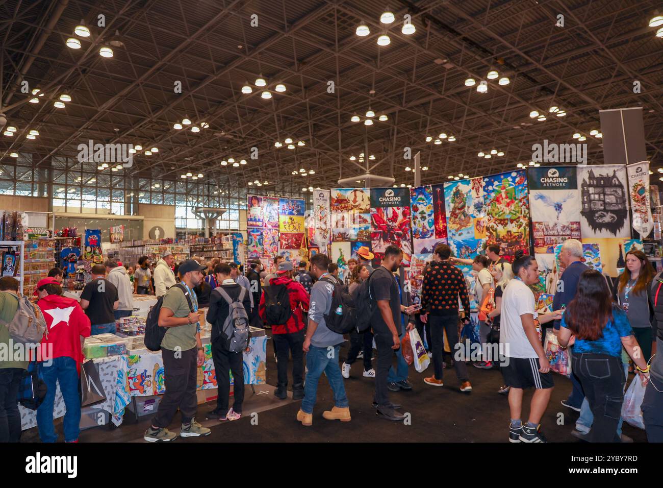 New York, United States. 19th Oct, 2024. People attend the New York ...