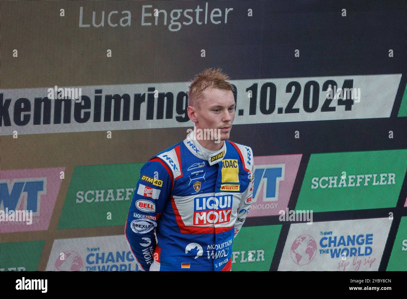 Luca Engstler (GER, Lamborghini, Lamborghini Team Liqui Moly by GRT); Sieger, Erstplatzierter ...