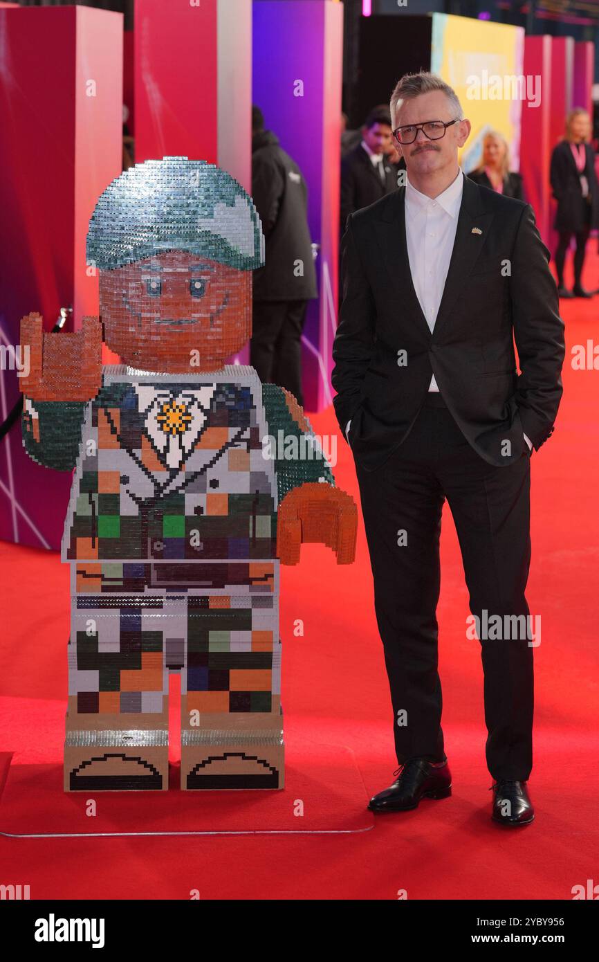 Ben Roberts attends the BFI London Film Festival closing gala screening ...