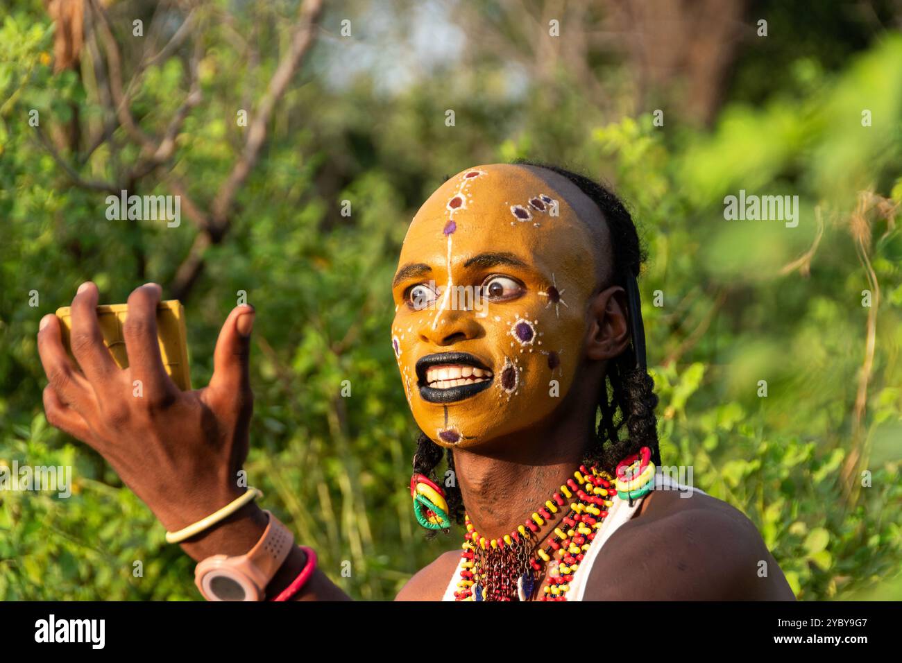 Gerewol of wodaabe tribe in Chad Stock Photo - Alamy