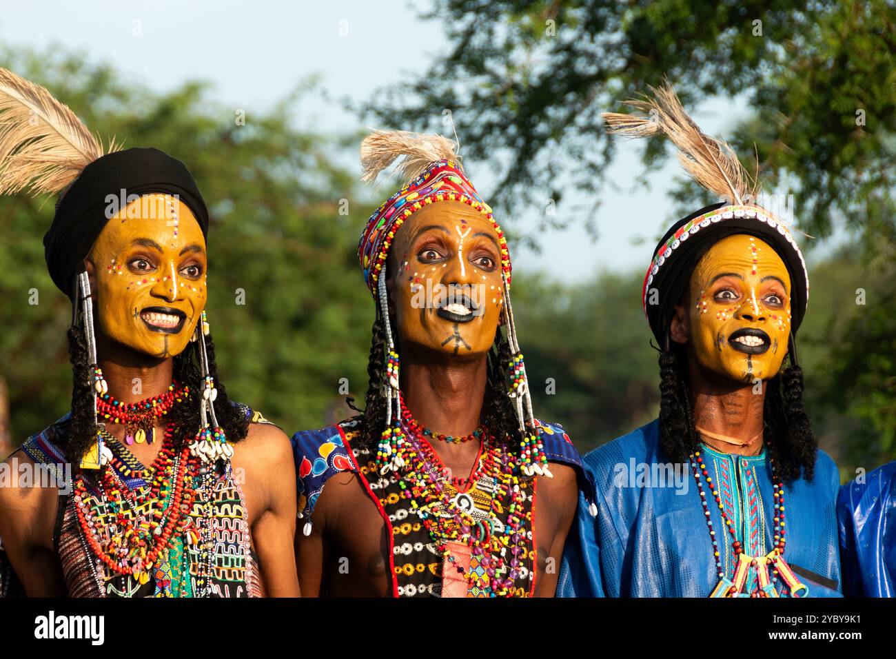 Gerewol of wodaabe tribe in Chad Stock Photo - Alamy
