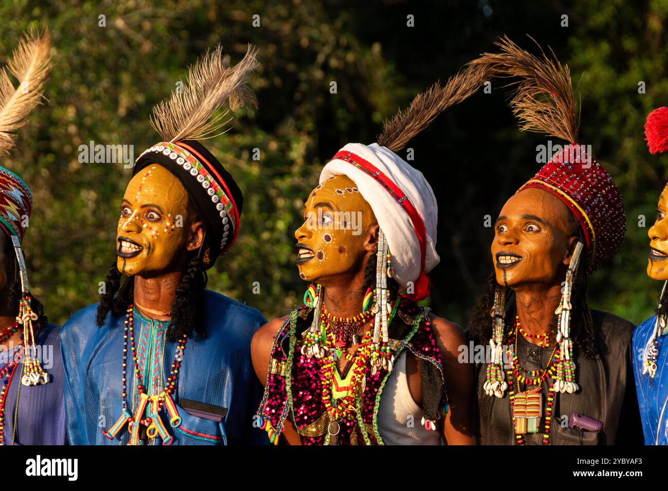 Gerewol of wodaabe tribe in Chad Stock Photo - Alamy