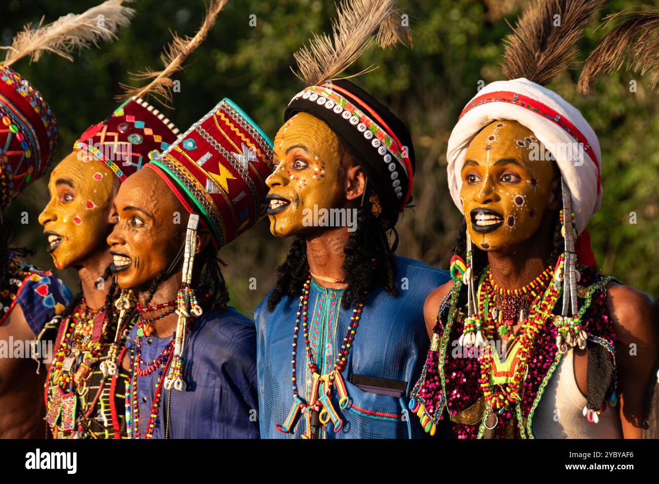 Gerewol of wodaabe tribe in Chad Stock Photo - Alamy