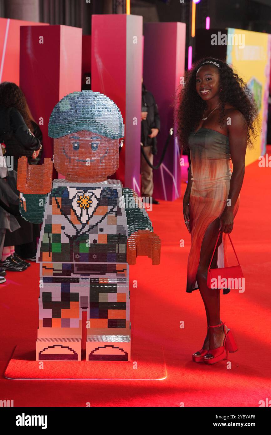 Desiree Williams attends the BFI London Film Festival closing gala ...