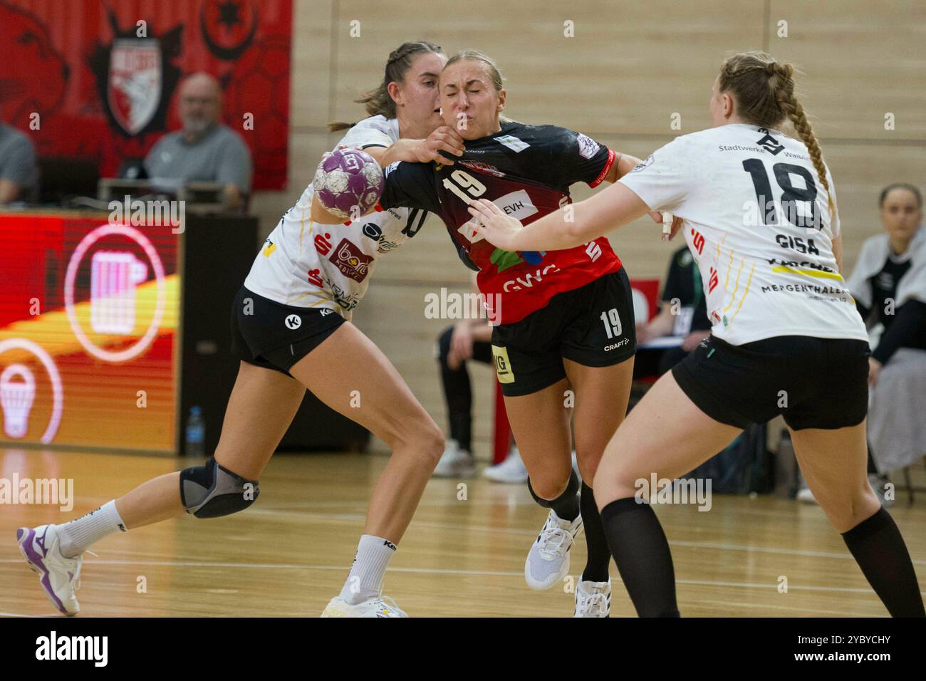 Halle, Deutschland 20. Oktober 2024: 2.HBL - Frauen - 2024/2025 - SV ...