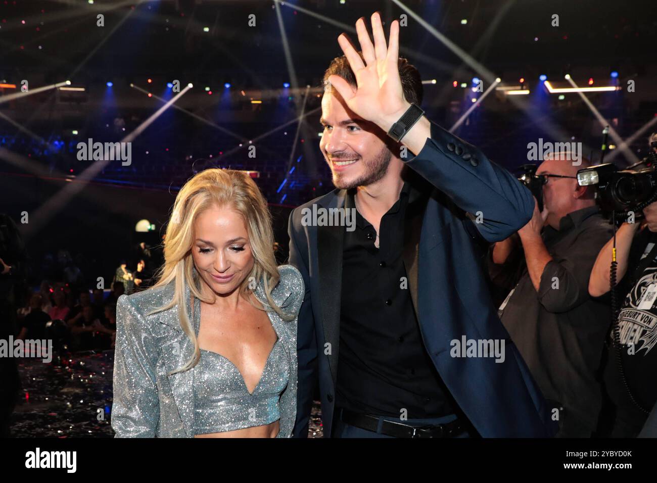 Sänger Eric Phillippi mit Sängerin und Freundin Michelle - ARD Live ...