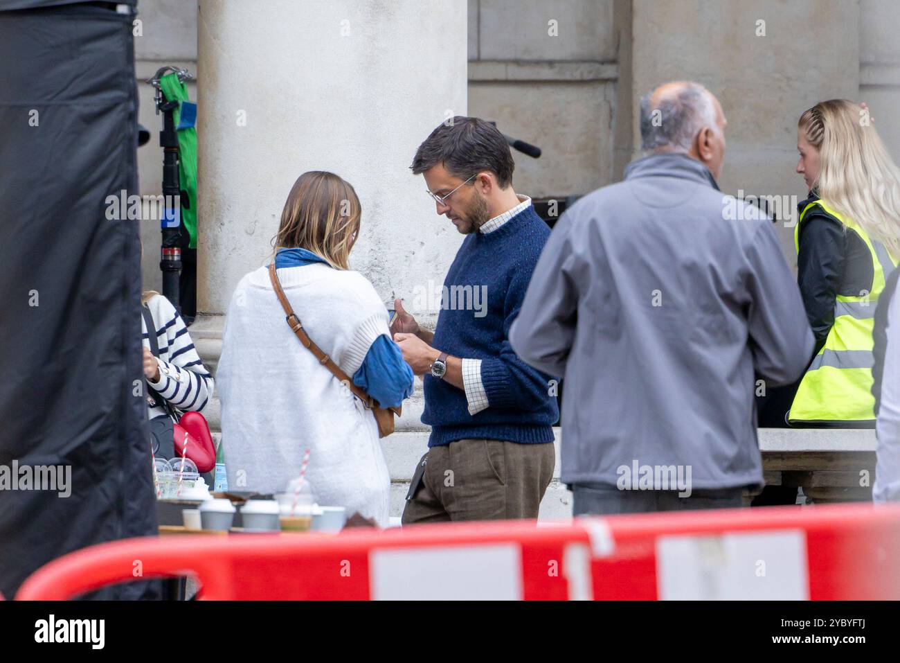 Anthony Bailey Shoots Scenes for Jurassic World at Greenwich University ...