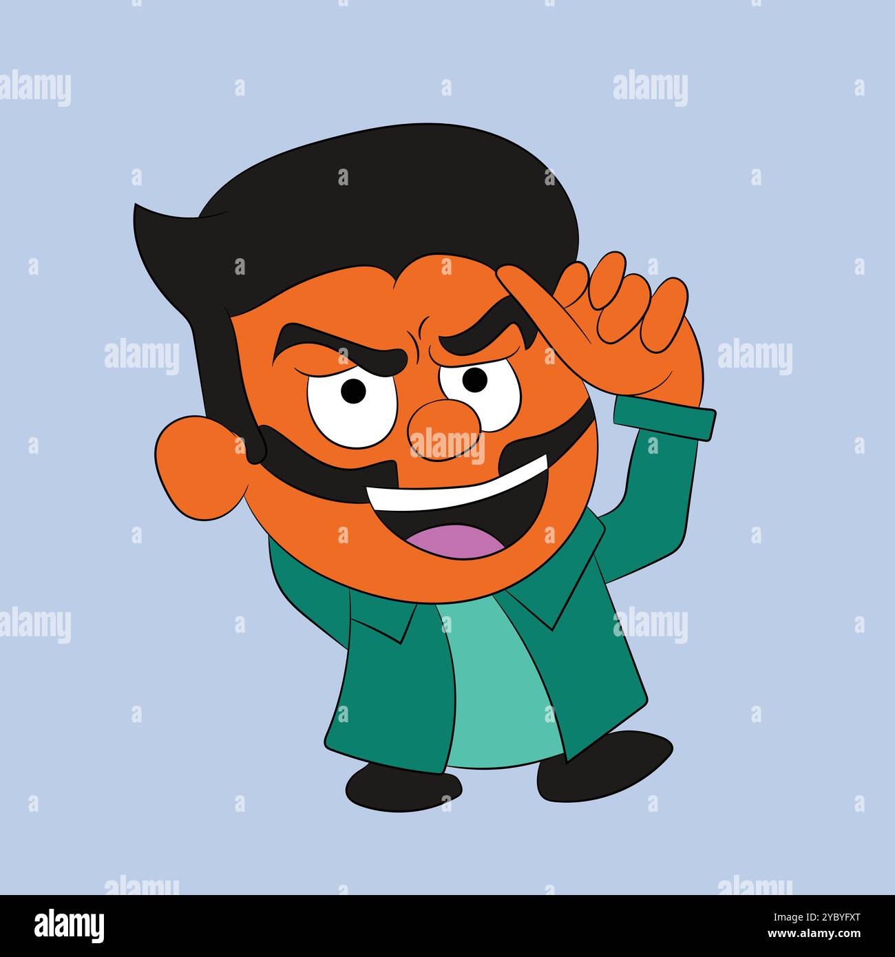 Face Cartoon Character Stock Vector Image & Art - Alamy