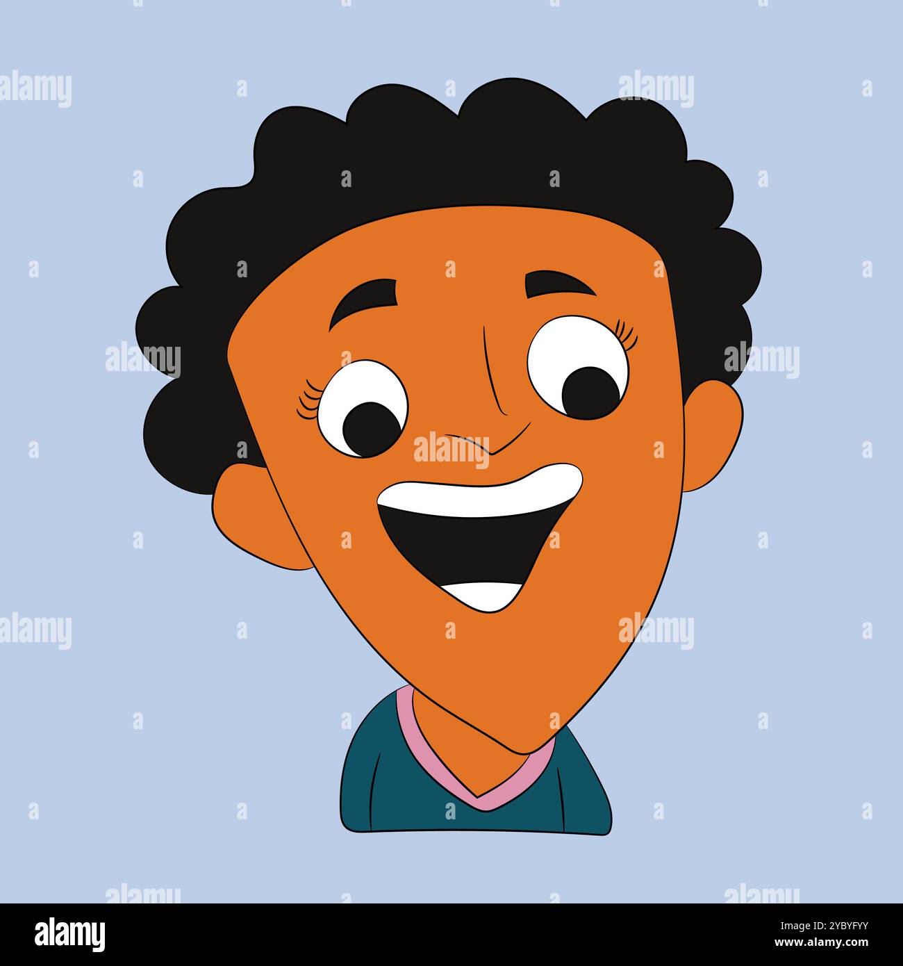 Face Cartoon Character Stock Vector Image & Art - Alamy