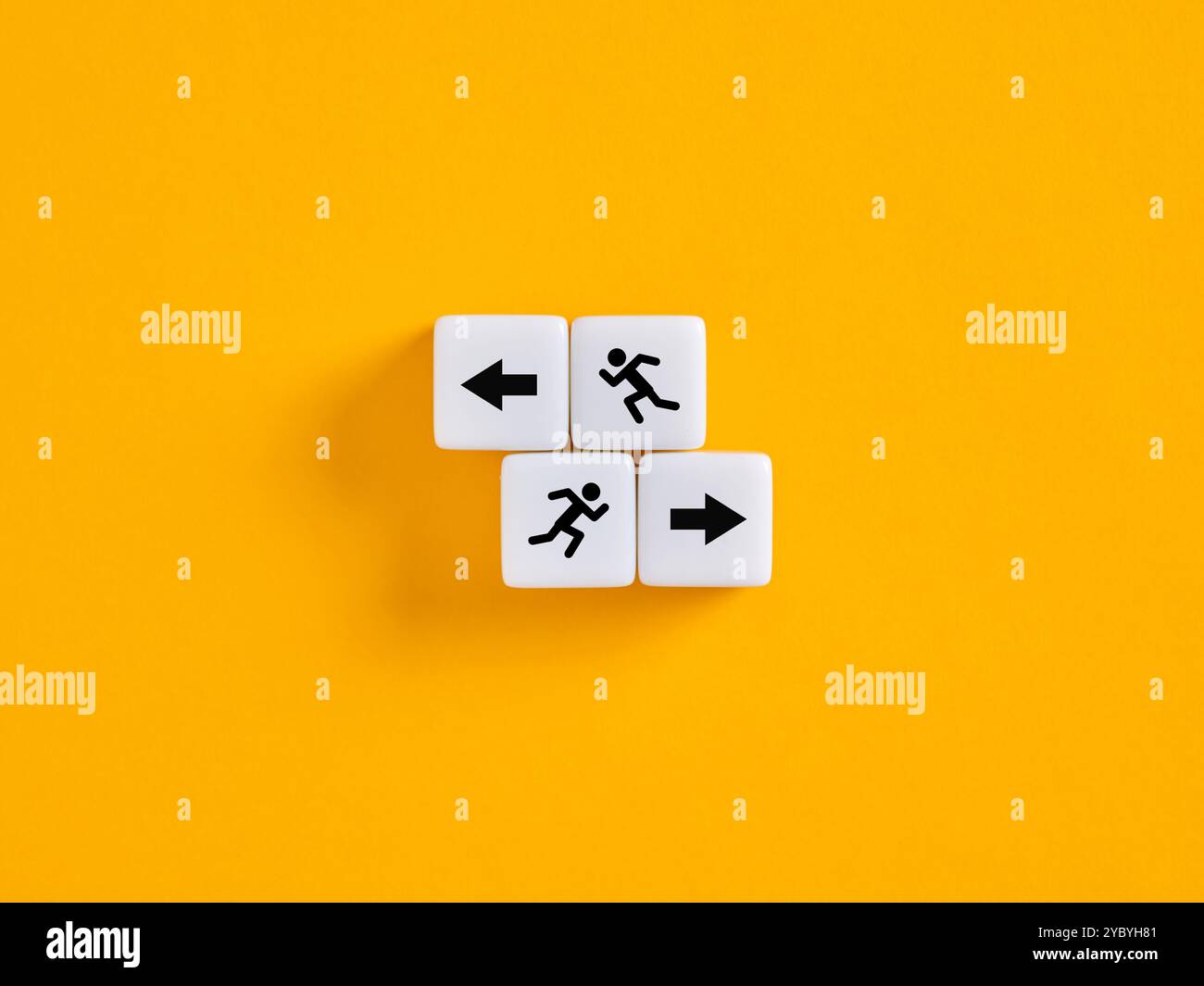 Moving to opposite directions. Different or opposite goals or ...