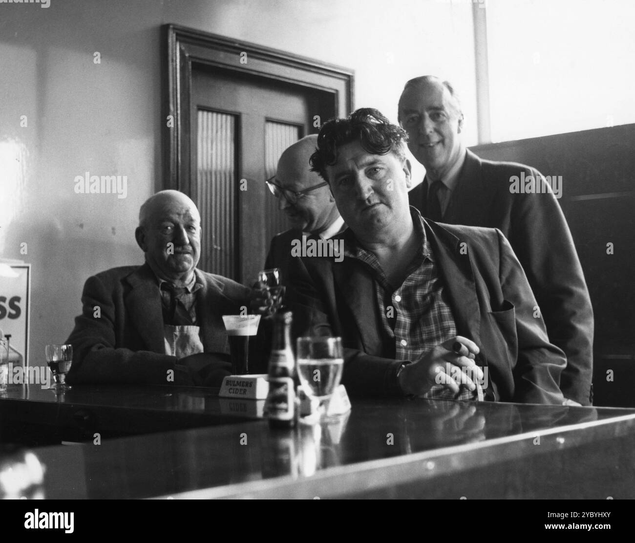 STEPHEN BEHAN (father of Brendan Behan), ARTHUR DREIFUSS, BRENDAN BEHAN ...