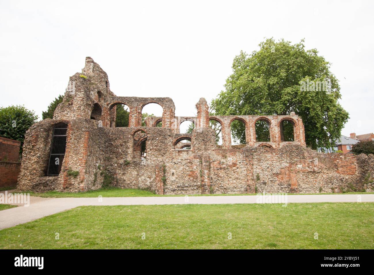 St Botolph's Priory in Colchester, Essex in the United Kingdom Stock ...