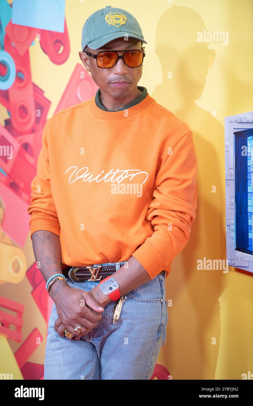 London, UK. 20 Oct, 2024. Pictured: Pharrell Williams attends The ...