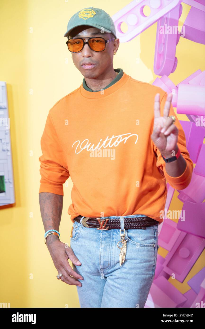 London, UK. 20 Oct, 2024. Pictured: Pharrell Williams attends The ...