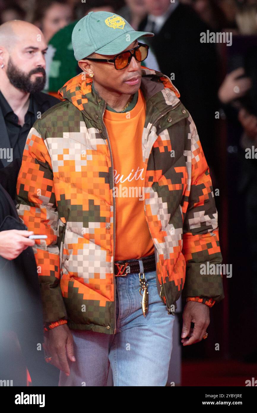 London, UK. 20 Oct, 2024. Pictured: Pharrell Williams attends The ...