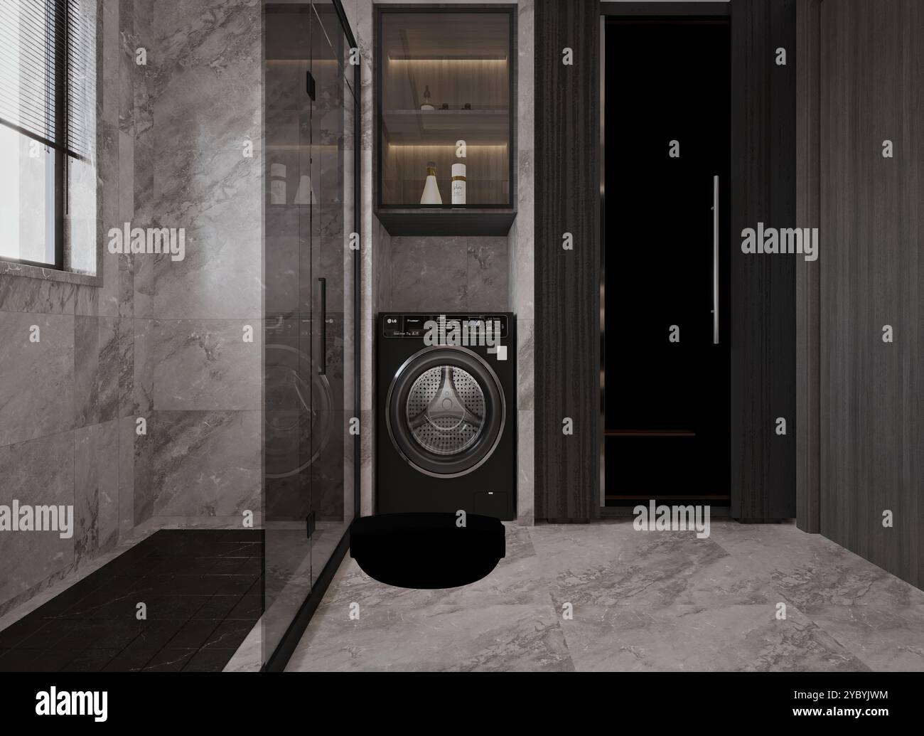 3d render of luxury bathroom Stock Photo - Alamy