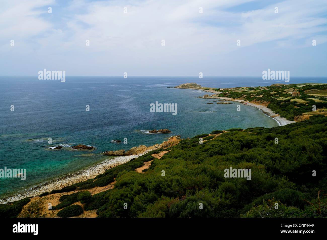 The promontory and beaches of Capo Pecora, Sulcis Iglesiense Coast ...