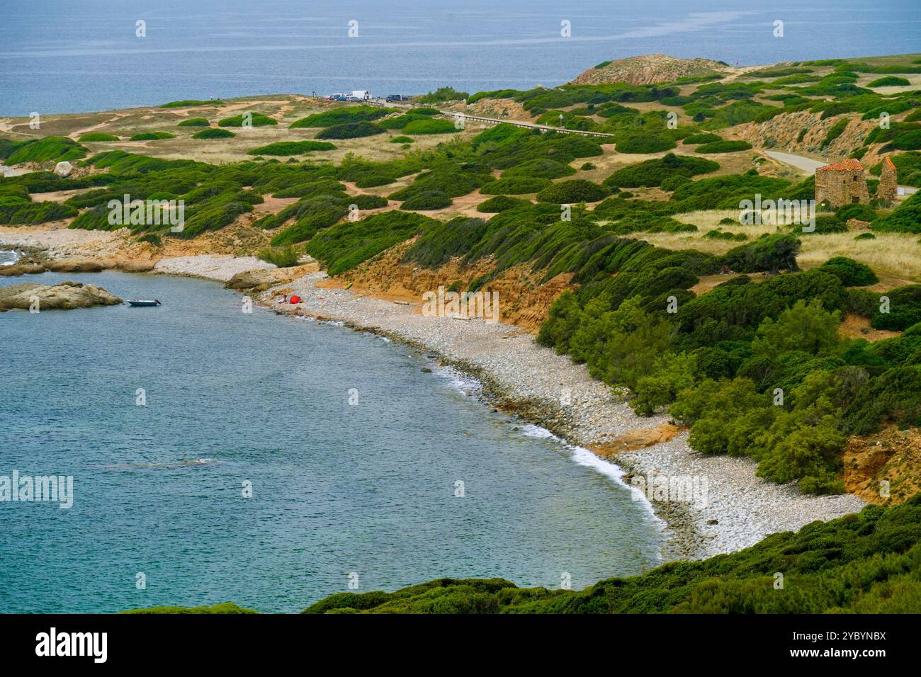 The promontory and beaches of Capo Pecora, Sulcis Iglesiense Coast ...