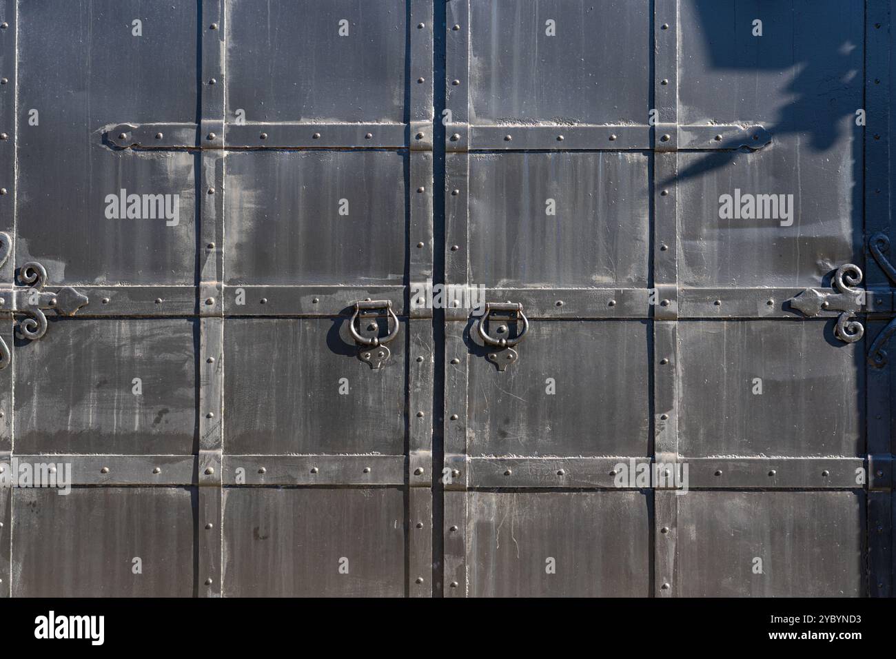 Iron, massive, old gates. Gate background. High quality photo Stock ...