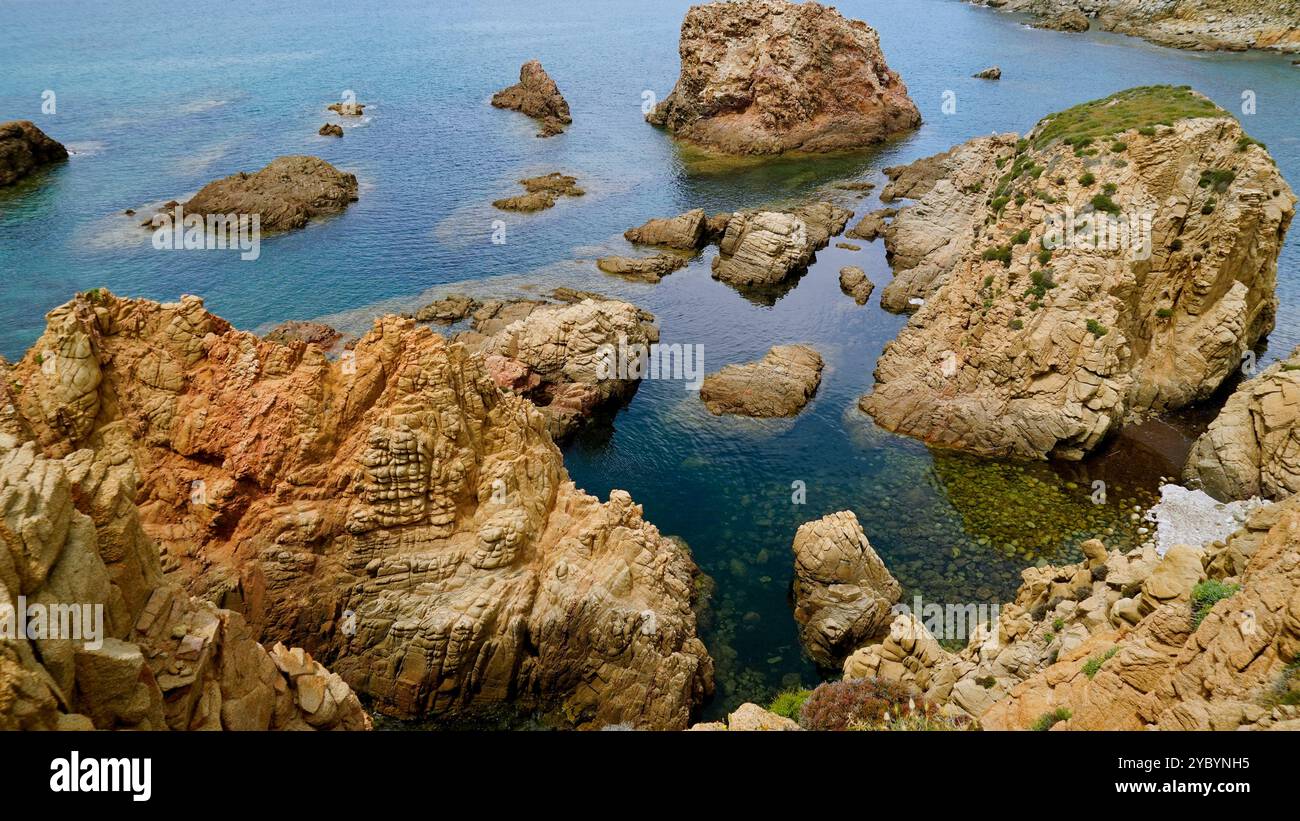 The promontory and beaches of Capo Pecora, Sulcis Iglesiense Coast ...