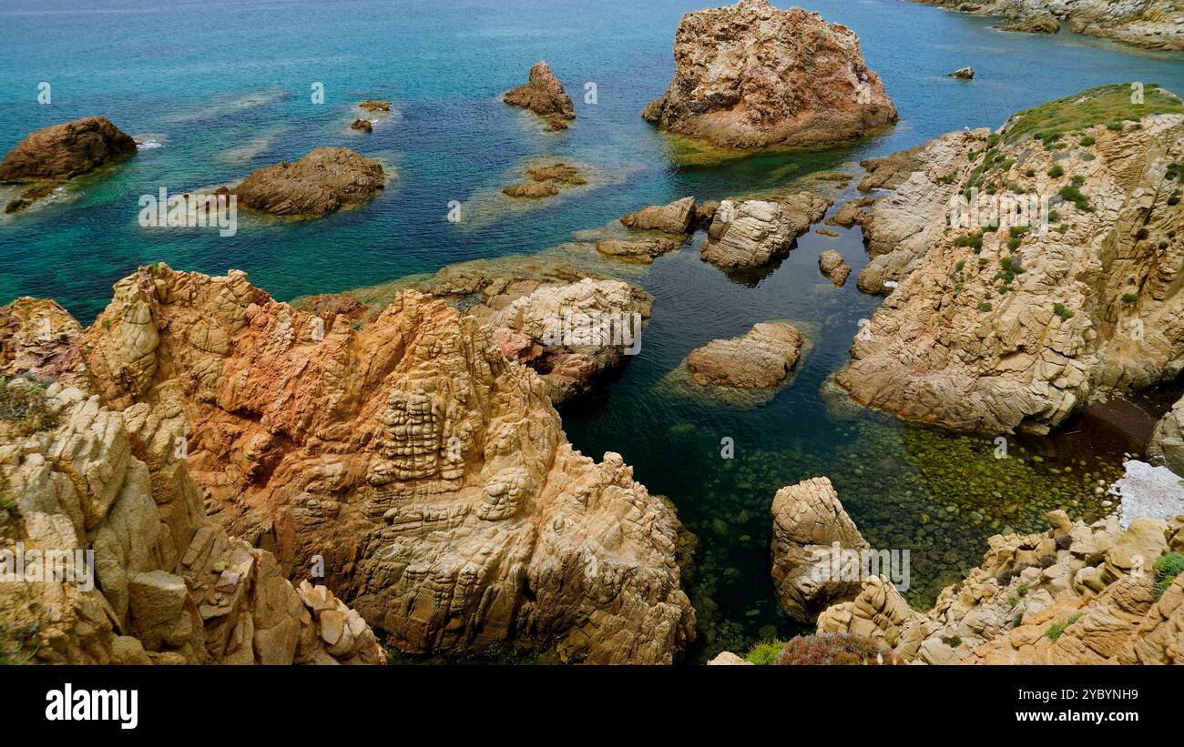The promontory and beaches of Capo Pecora, Sulcis Iglesiense Coast ...