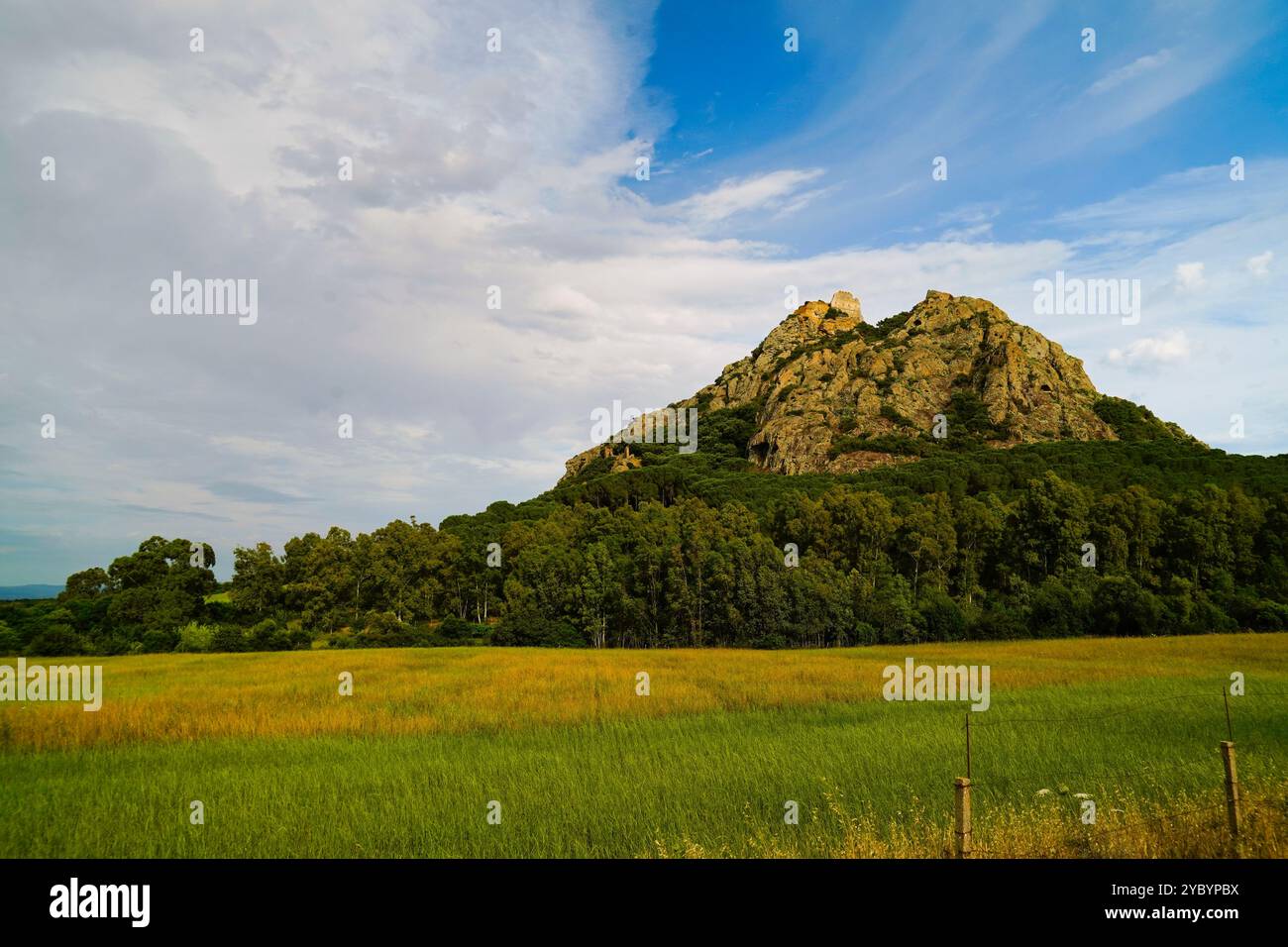The Acquafredda Castle in Siliqua, built by Ugolino Della Gherardesca ...