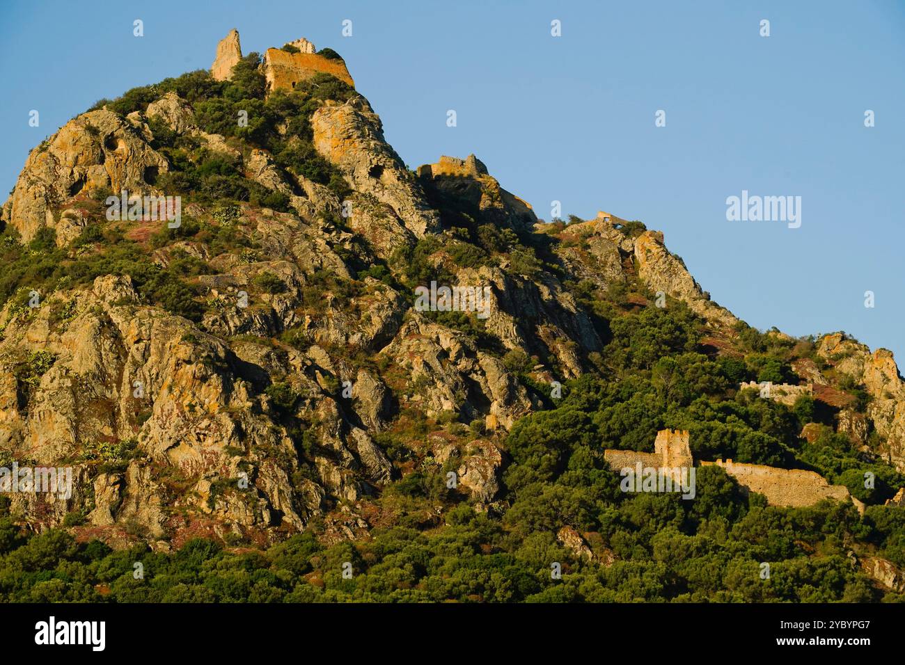 The Acquafredda Castle in Siliqua, built by Ugolino Della Gherardesca ...