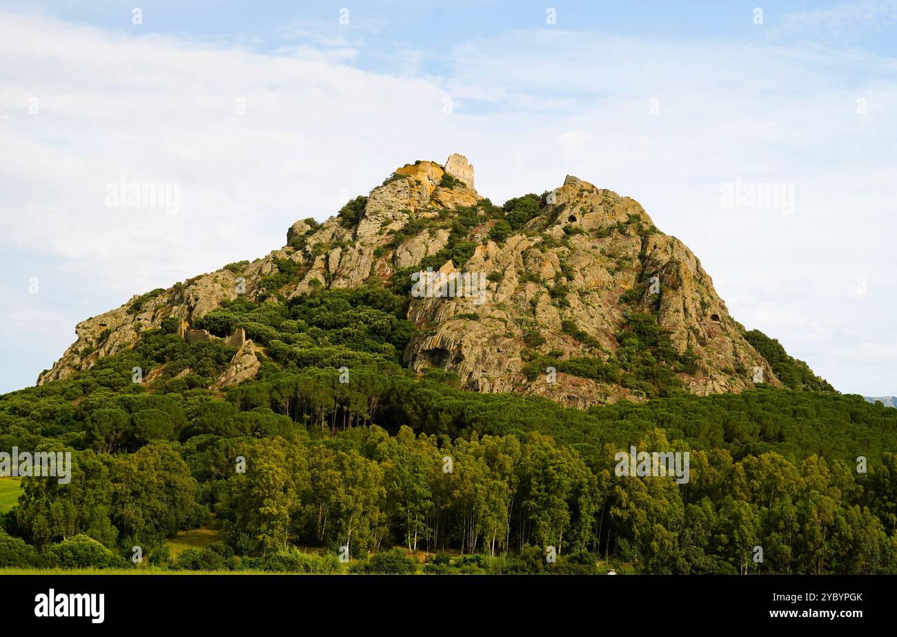 The Acquafredda Castle in Siliqua, built by Ugolino Della Gherardesca ...