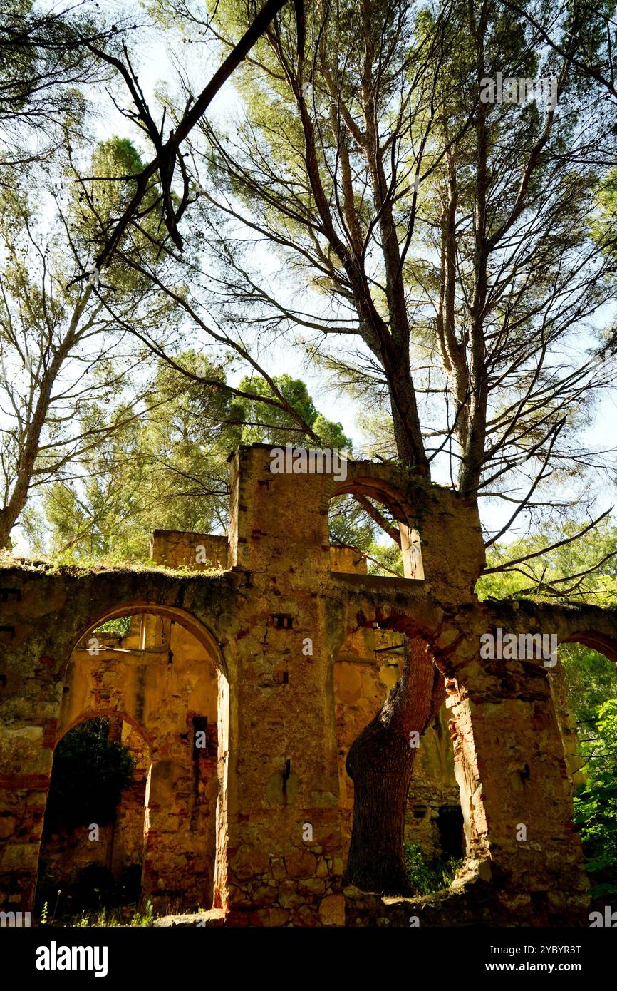 The abandoned mine of Monte Onixeddu, in Gonnesa, Sulcis Iglesiente ...