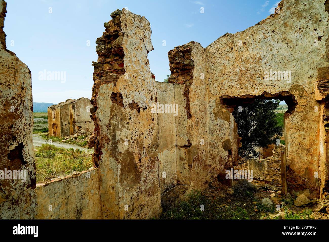 The abandoned mine of Monte Onixeddu, in Gonnesa, Sulcis Iglesiente ...