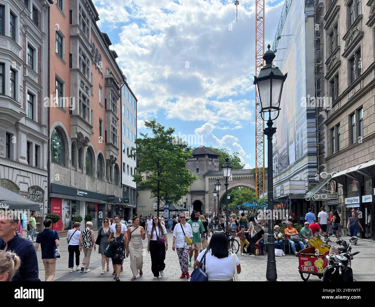autofreie Sendlinger Straße umstrittene Fußgängerzone Sendlinger Straße ...