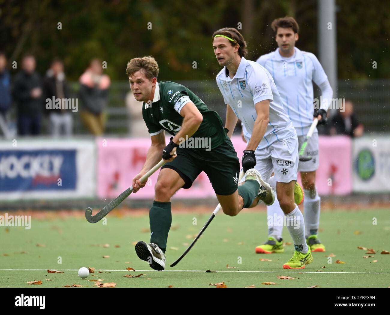 Brussels, Belgium. 20th Oct, 2024. Watduck's Victor Wegnez and Braxgata ...
