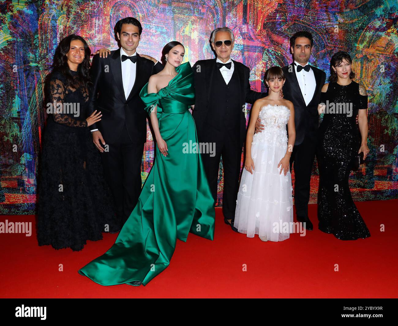 Rome Cinema Fest 2024. Rome Film Fest. Red carpet film "Andrea Bocelli 30: The celebration ...