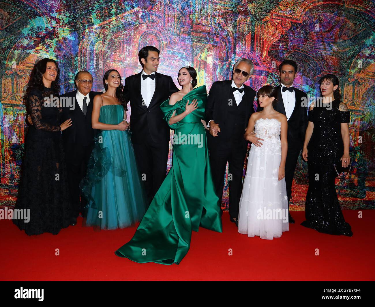 Rome Cinema Fest 2024. Rome Film Fest. Red carpet film "Andrea Bocelli ...