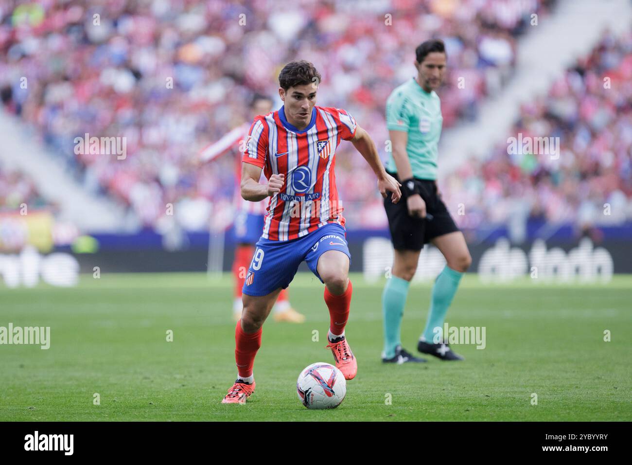 MADRID, SPAIN - 20 October: Julian Alvarez of Atletico de Madrid in ...