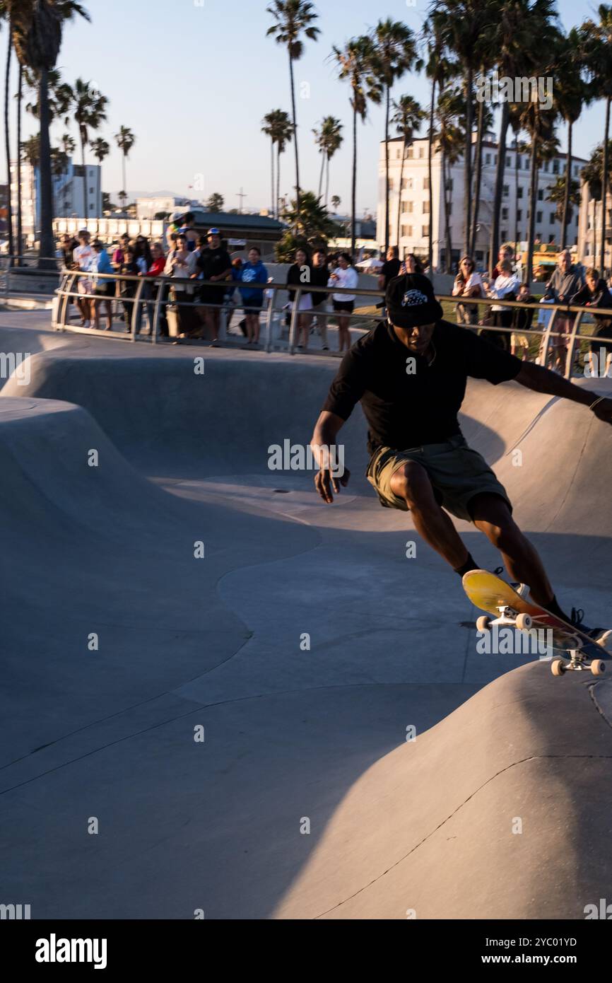 Los Angeles, USA. 28th Jun, 2024. The Goat skating at the Venice Beach ...