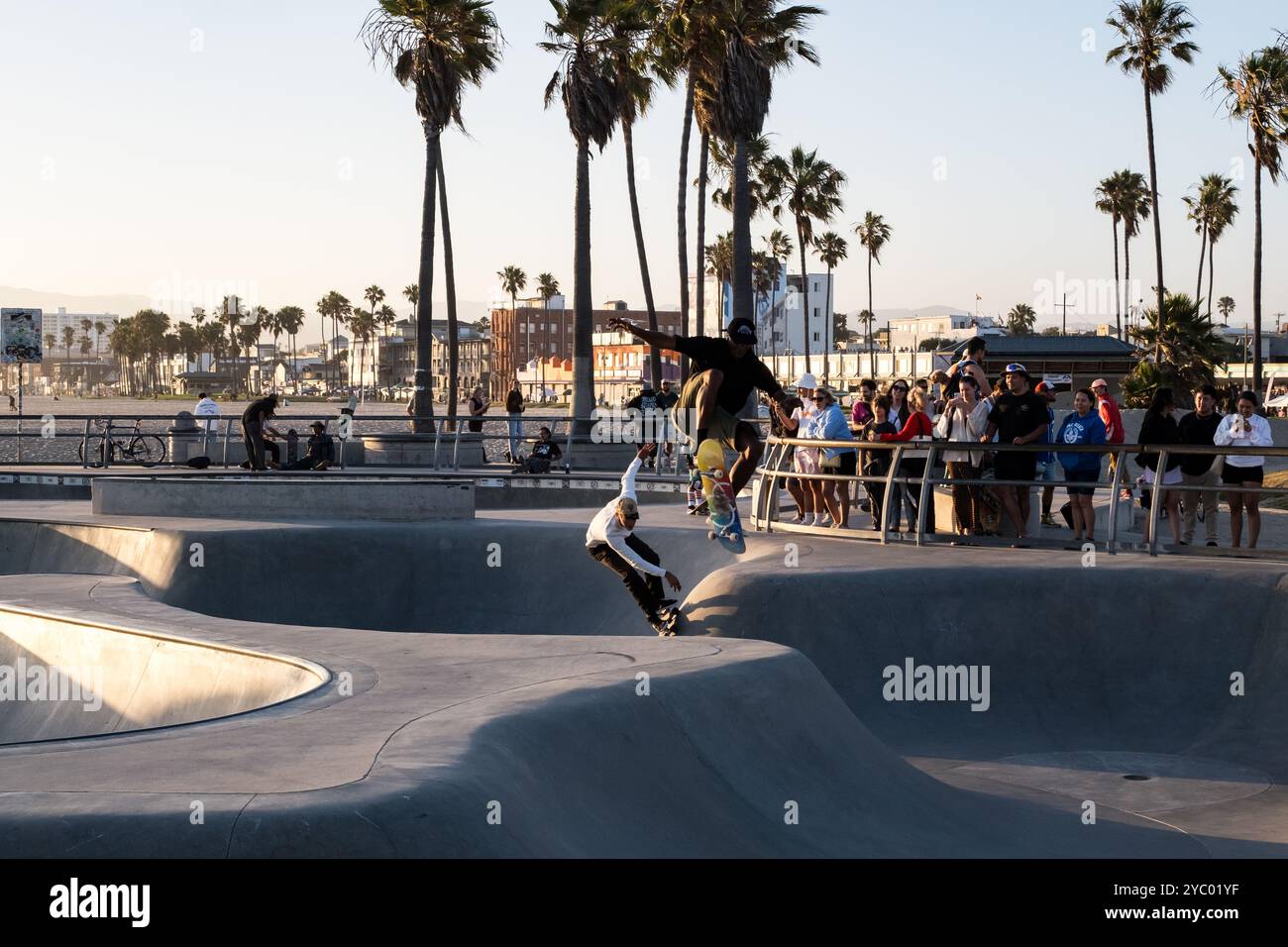 Los Angeles, USA. 28th Jun, 2024. The Goat skating at the Venice Beach ...