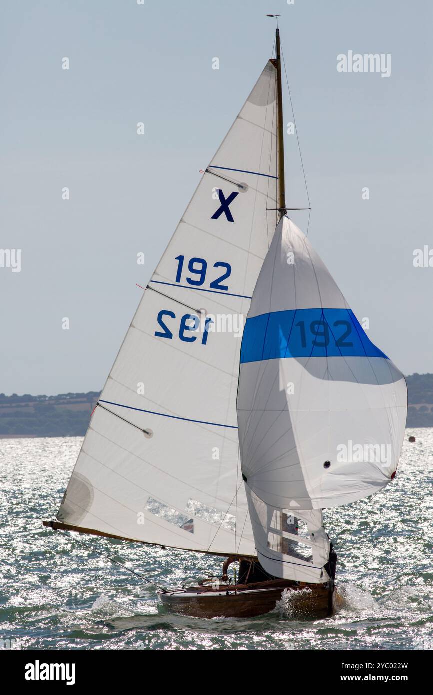 XOD - X One Design Class yachts racing in Cowes Week 2022 Stock Photo ...