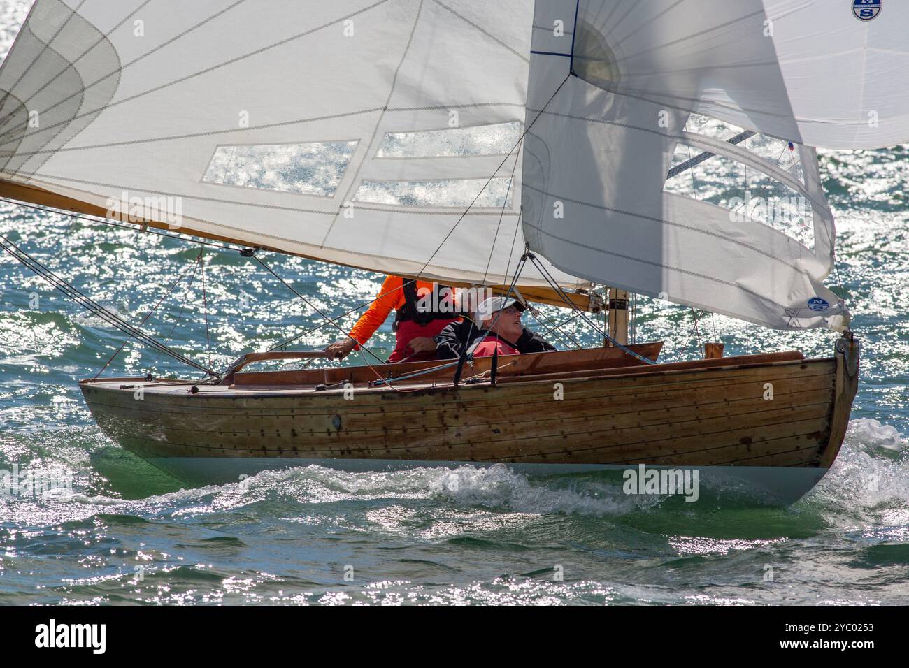 XOD - X One Design Class yachts racing in Cowes Week 2022 Stock Photo ...