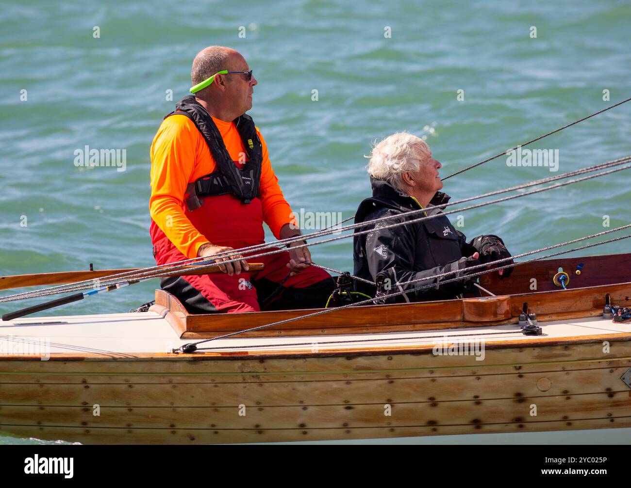 XOD - X One Design Class yachts racing in Cowes Week 2022 Stock Photo ...