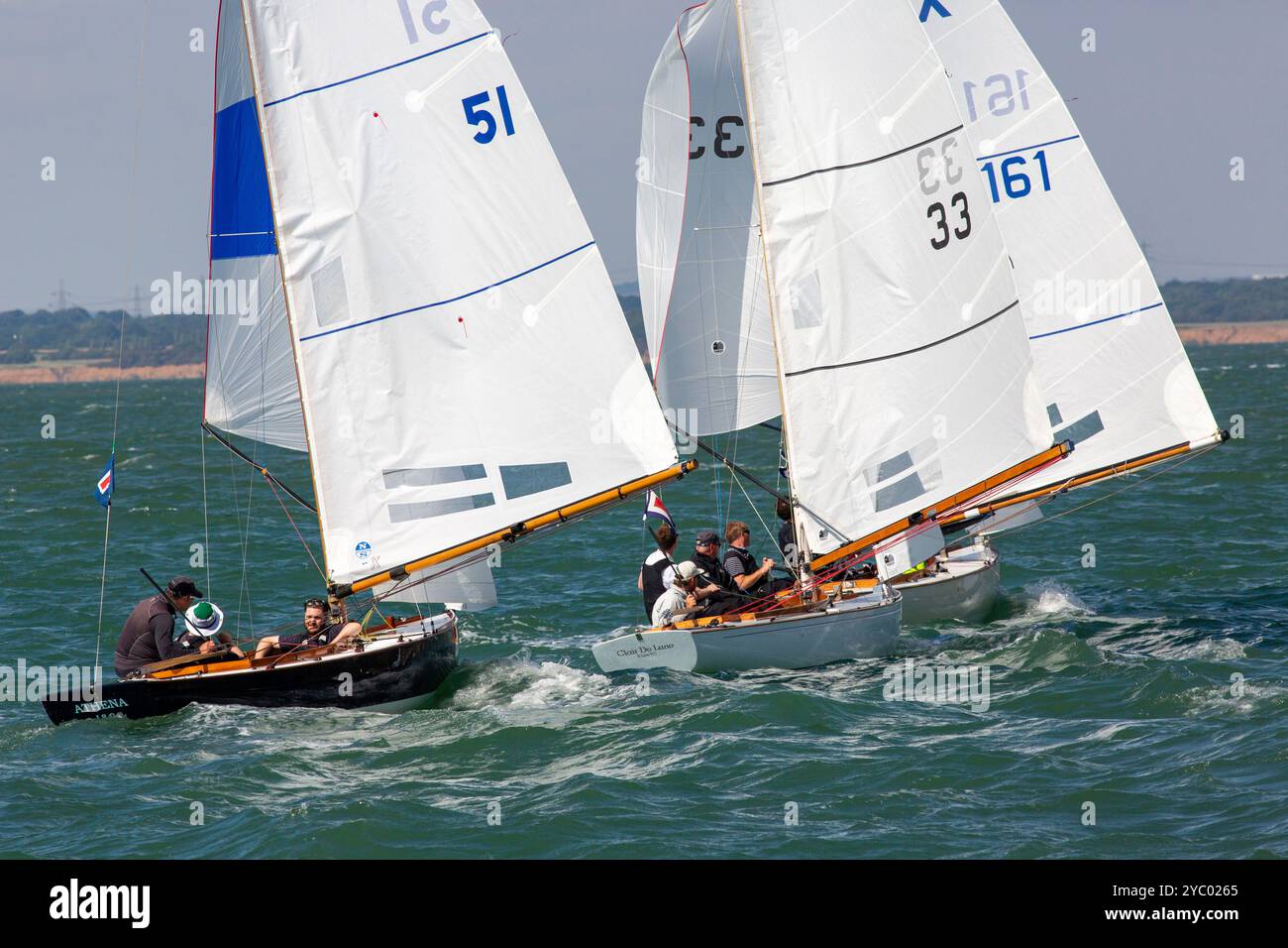 XOD - X One Design Class yachts racing in Cowes Week 2022 Stock Photo ...