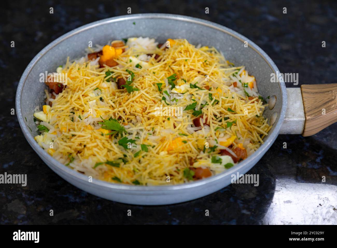 Traditional biro-biro rice, isolated in selective focus Stock Photo - Alamy