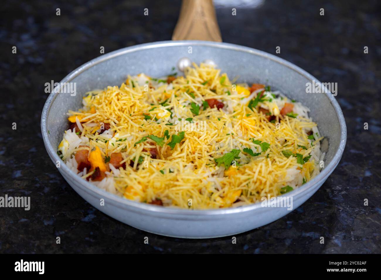 Traditional biro-biro rice, isolated in selective focus Stock Photo - Alamy