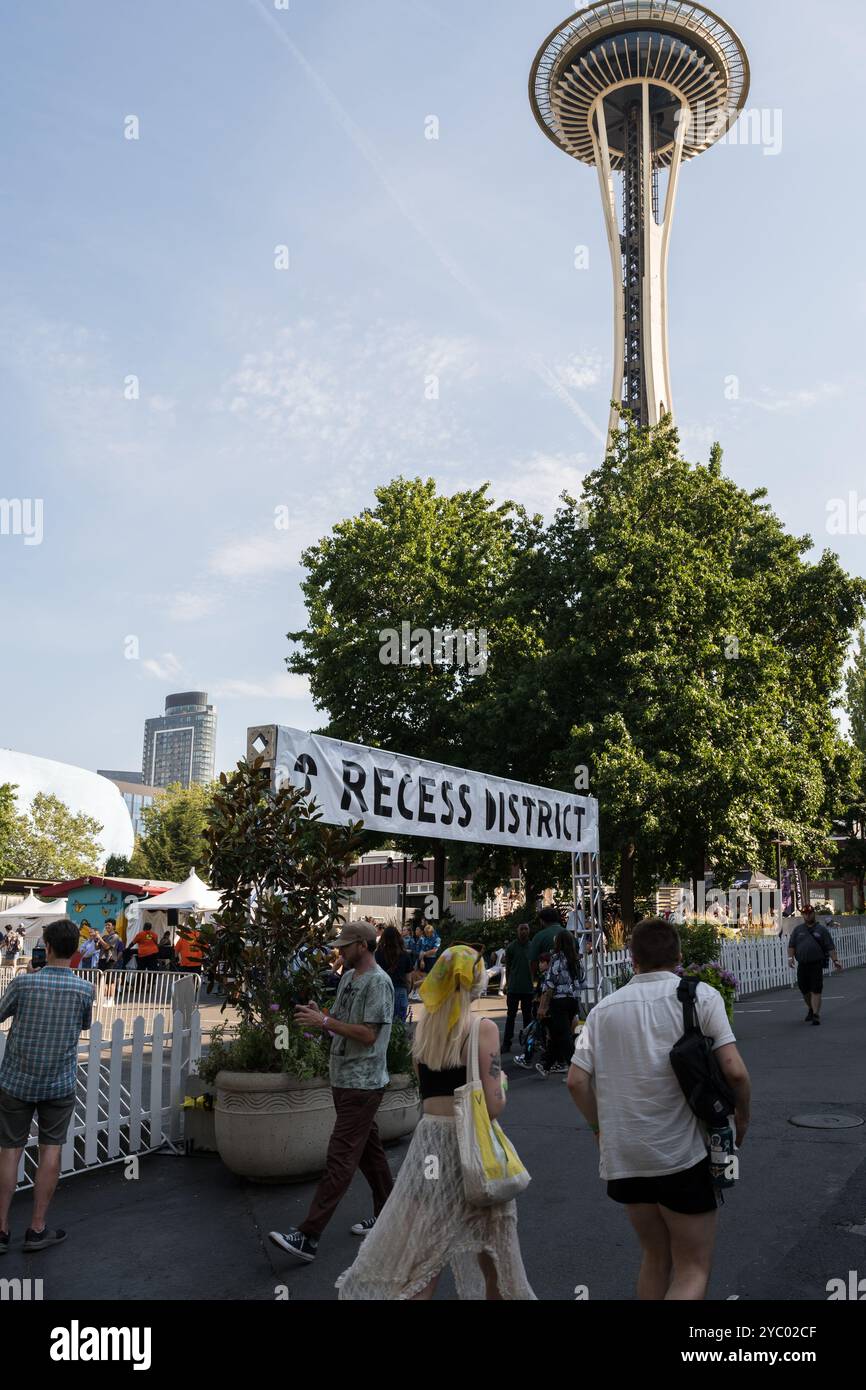 Seattle, USA. 1 Sep, 2024. Scenes from the Bumbershoot weekend ...
