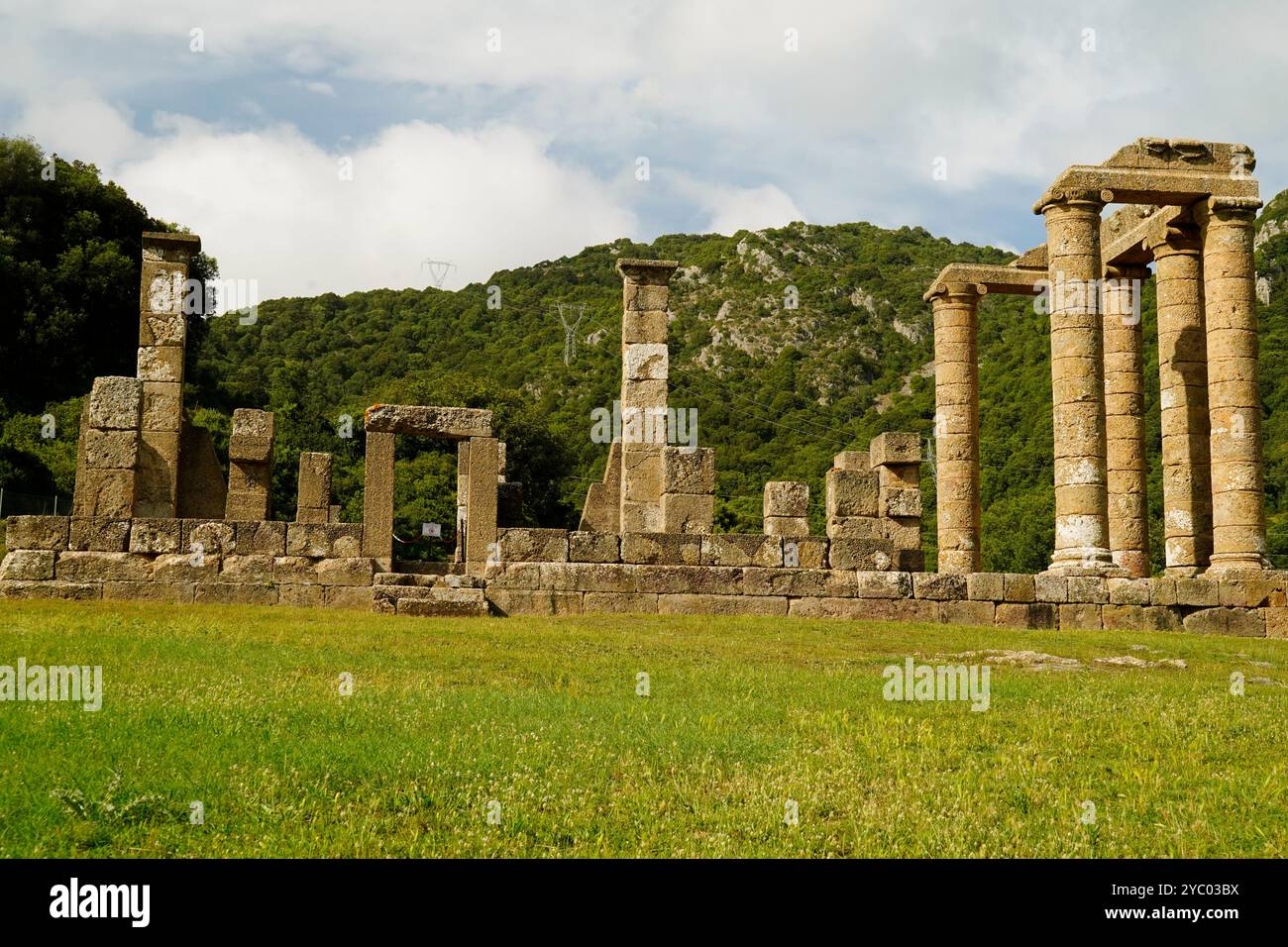 Roman Temple of Antas, Sardus Pater, Sardinia,Italy Stock Photo - Alamy