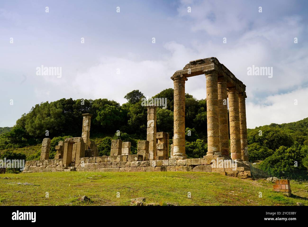 Roman Temple of Antas, Sardus Pater, Sardinia,Italy Stock Photo - Alamy
